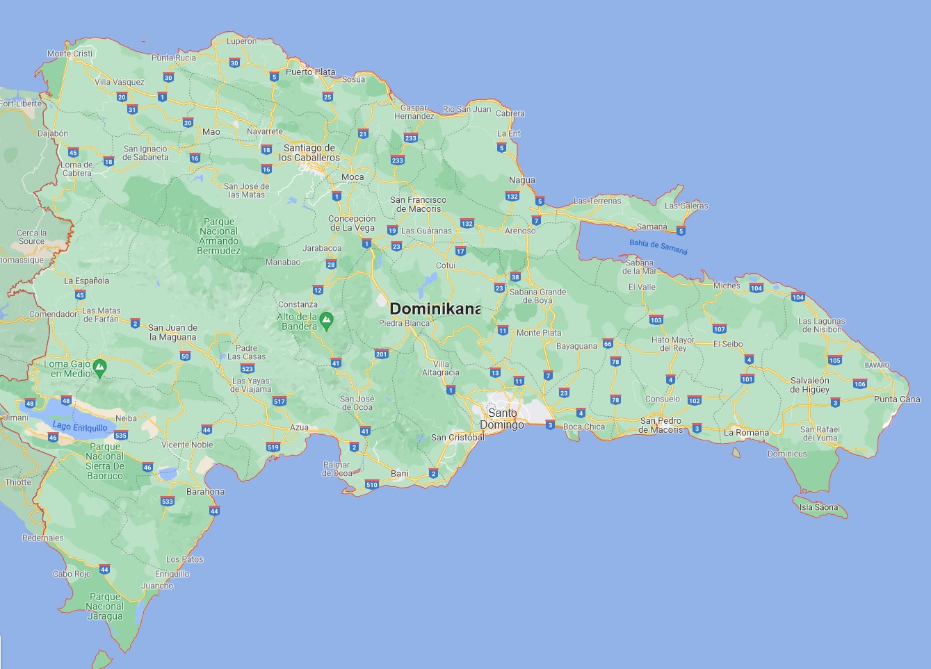 Dominikana - mapa. Sprawdź co musisz wiedzieć przed wyjazdem